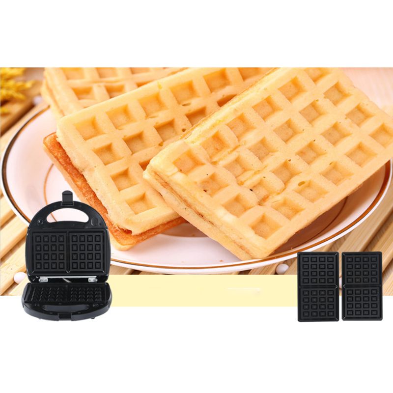 -in-1 Detachable Waffle Maker Sandwich Grill Non-s... – Grandado