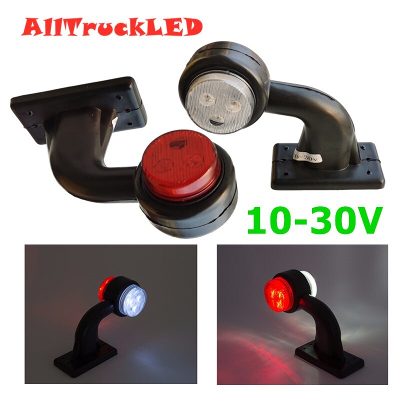 1 Paar Led Truck Side Marker Indicator Lamp Zware ... – Vicedeal