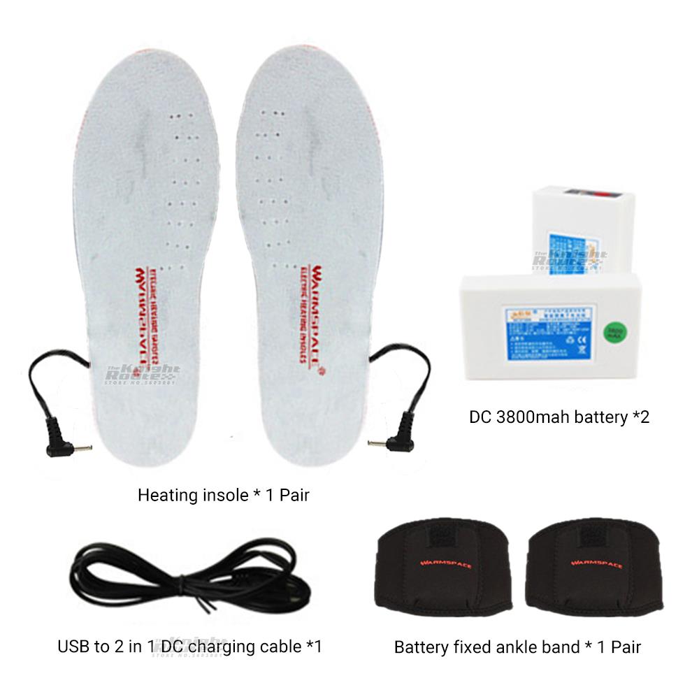 Unisex Electric Heated Insoles Shoes Winter Foot H... – Vicedeal