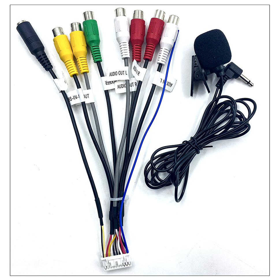 SEPTON Car Stereo Radio RCA Output Wire Aux-in Ada... – Grandado
