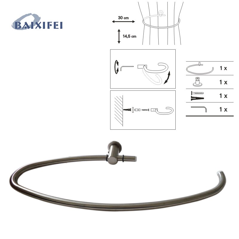 Gathering hook, Curtain Accessories Holdbacks for ... – Grandado