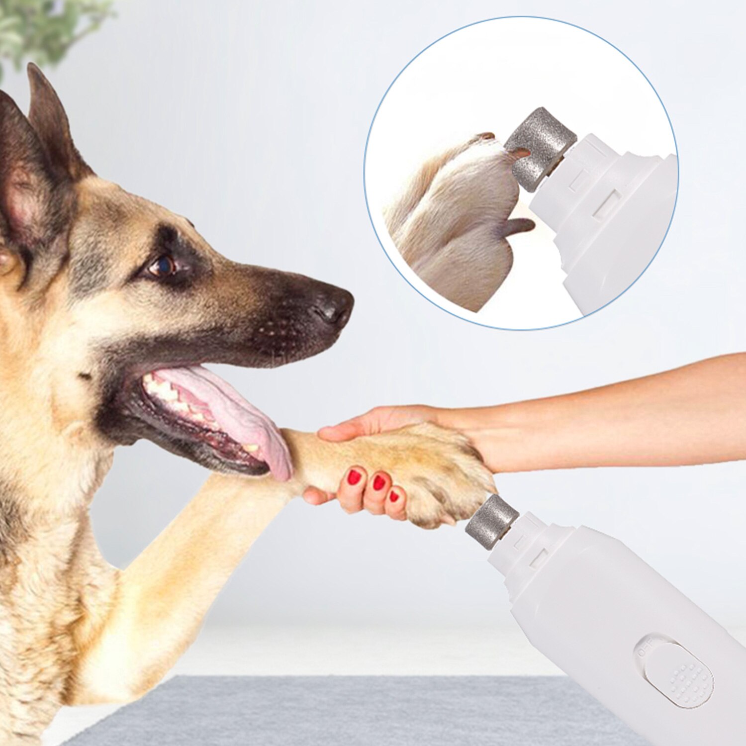 Dog Nail Grinder Electric Pet Nail Animal Clipper ... – Vicedeal