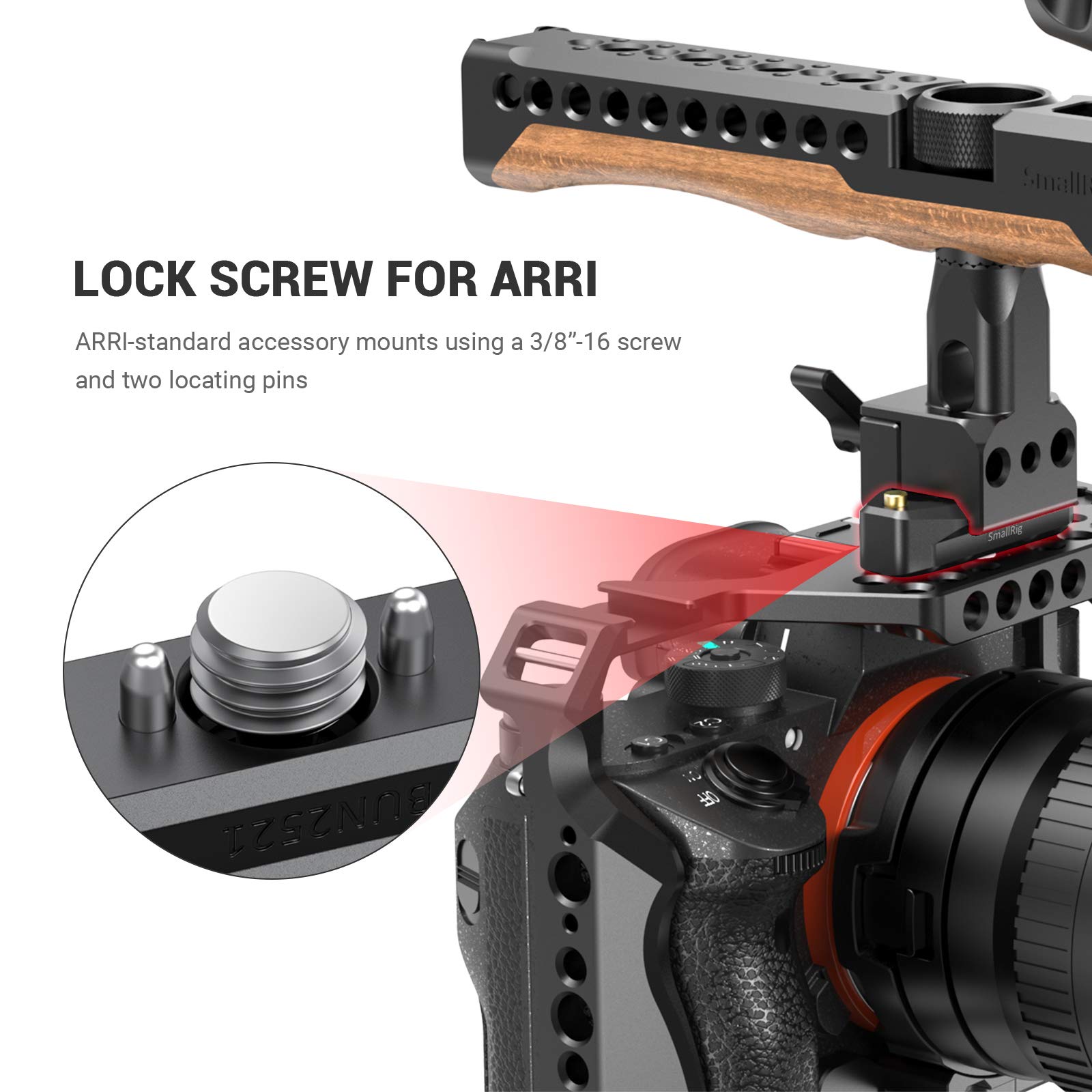 SmallRig NATO Rail with ARRI Locating Screw 48mm L... – Vicedeal