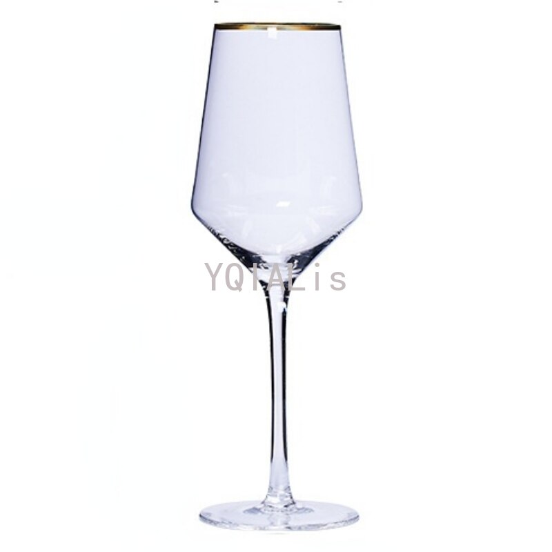 Copa de cristal pintada en oro rojo (postre), Copa... – Grandado