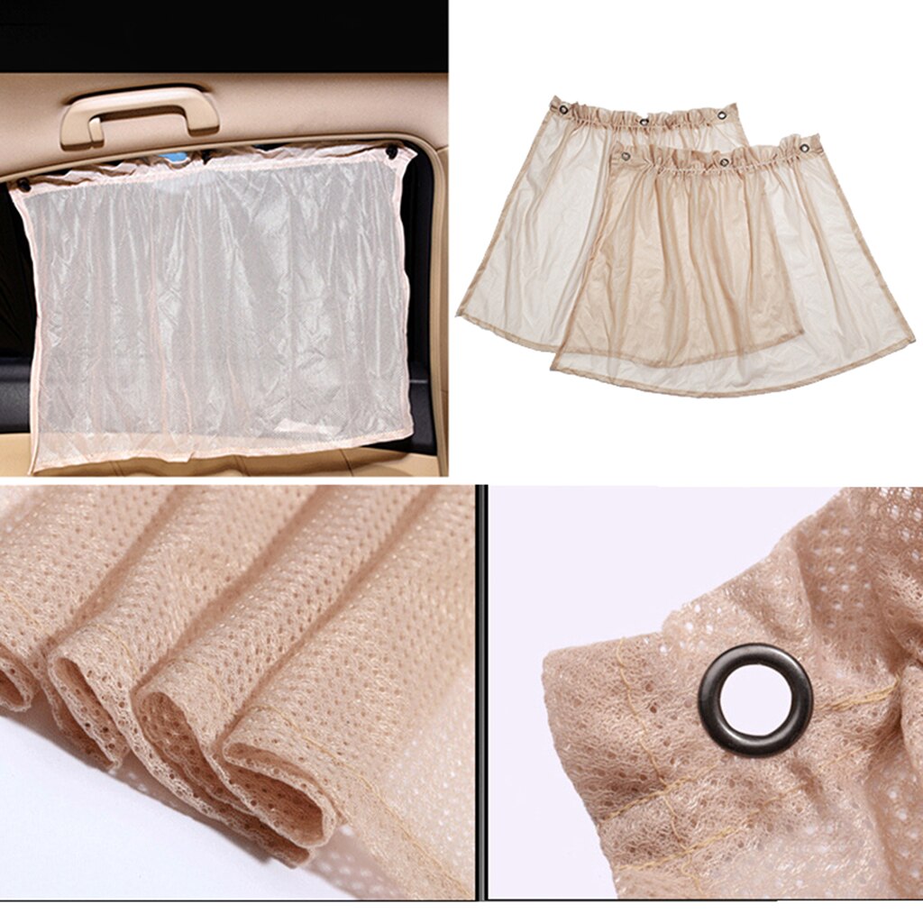 4 Stuks Universele Auto Gordijn Zonnescherm Volant... – Vicedeal