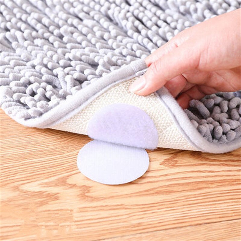 10 par / parti stærk selvklæbende krog og løkke fastgørelsesbånd nylon ...