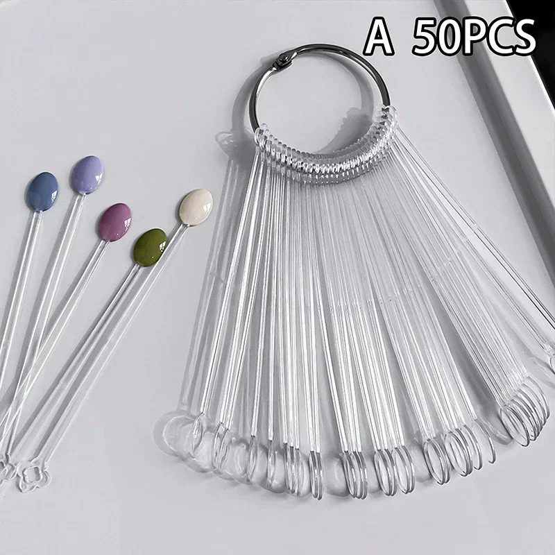 Nail Swatches Color Card Display Chart Gel Polish ... – Vicedeal