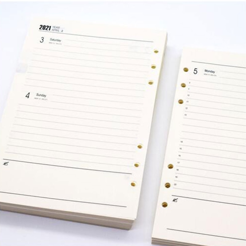 180 Pagina Kalender Planner Inserts-Maandelijkse &... – Grandado