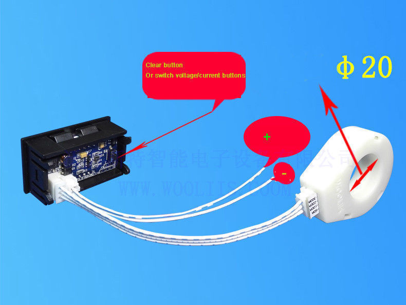 Dc 120V 50A/100A/200A/400A Digitale Voltmeter Ampe... – Vicedeal