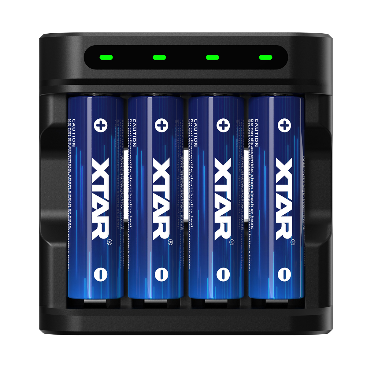 XTAR batterijladerset 4 stuks 1,5 V AA 4150 mWh 25... – Grandado