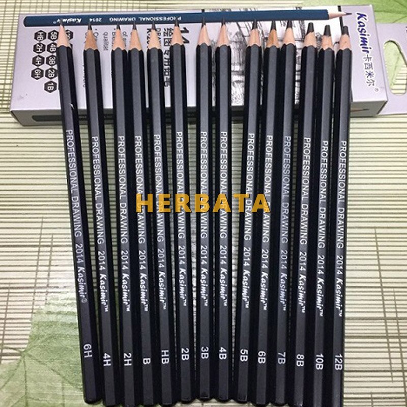 Artist 14Pcs/set Graphite 2H-8B Sketch Pencil Set ... – Vicedeal