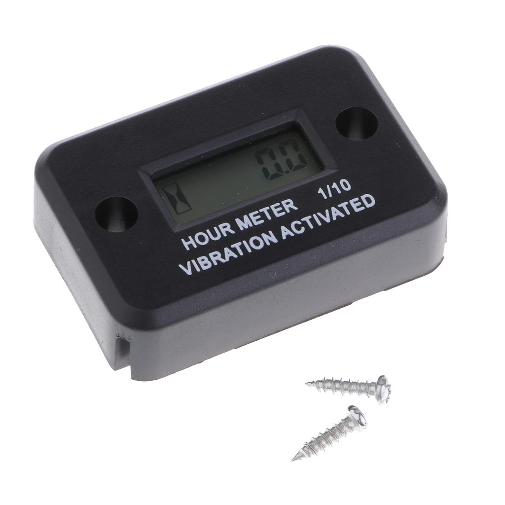 Digitalt lcd display vibrationstimetæller til moto... – Grandado