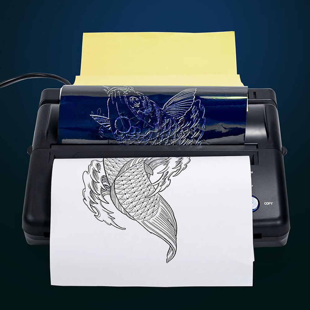 25Pcs Tattoo Transfer Paper Stencil Carbon Thermal... – Grandado