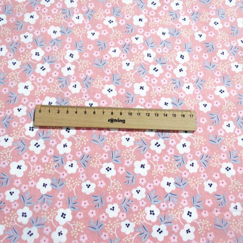 2 Colors flower 100% Cotton Fabric Kids Cotton Pat... – Grandado