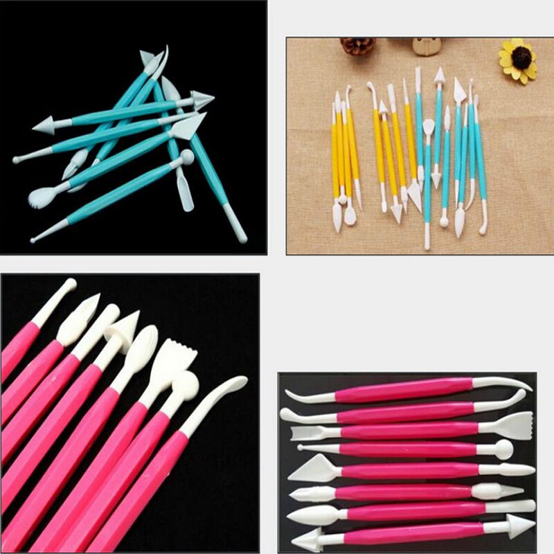 8pcs Cake Decoration Plastic Clay Sculpting Set Wa... – Grandado