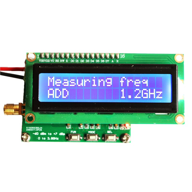 HP368 Digital RF Power Meter 50Hz~3.8GHz -60～+7 dB... – Grandado