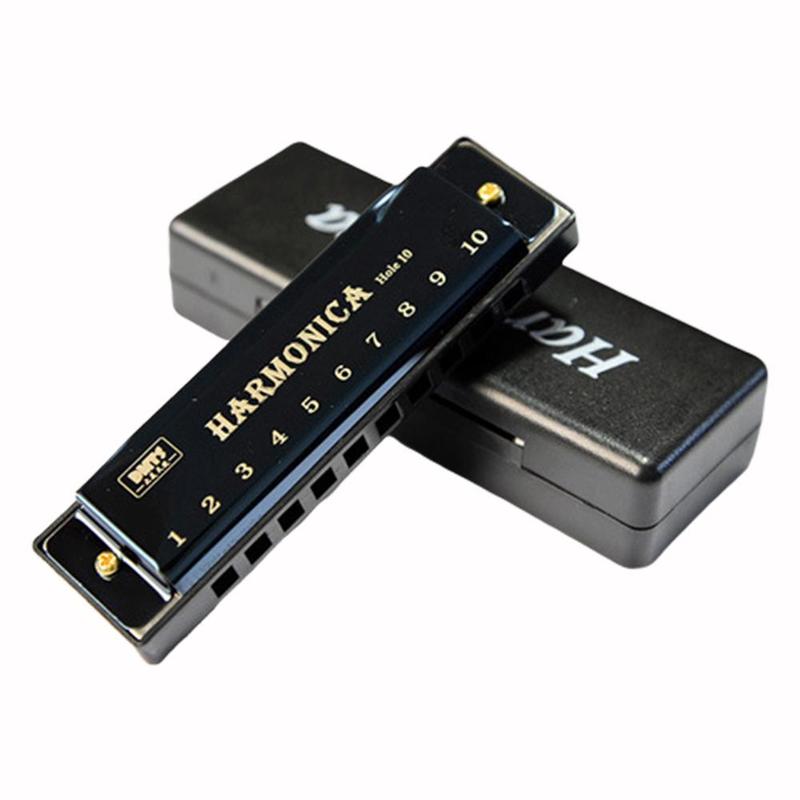 10 Hole Harmonica Metal Harmonica Woodwind Instrum... – Grandado