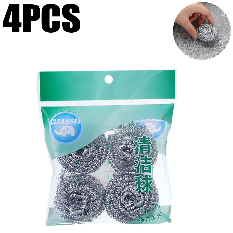 Steel Wire Cleaning Ball Brushes Household Cleanin... – Grandado