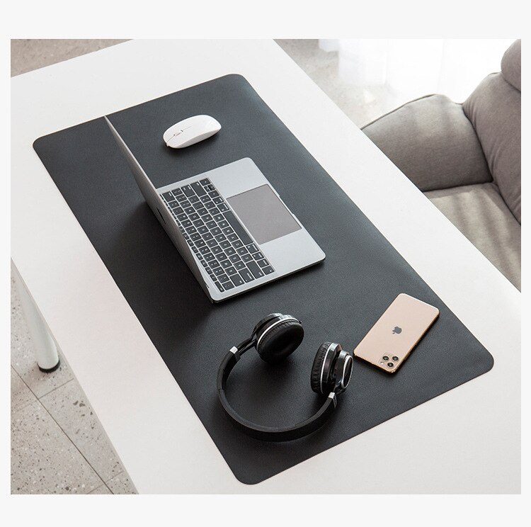 Large Size Office Desk Protector Mat PU Leather Wa... – Vicedeal
