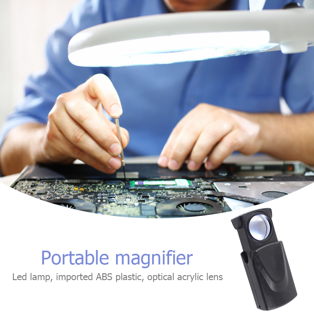 30X Pull Sieraden Vergrootglas Vergrootglas Draagb... – Vicedeal