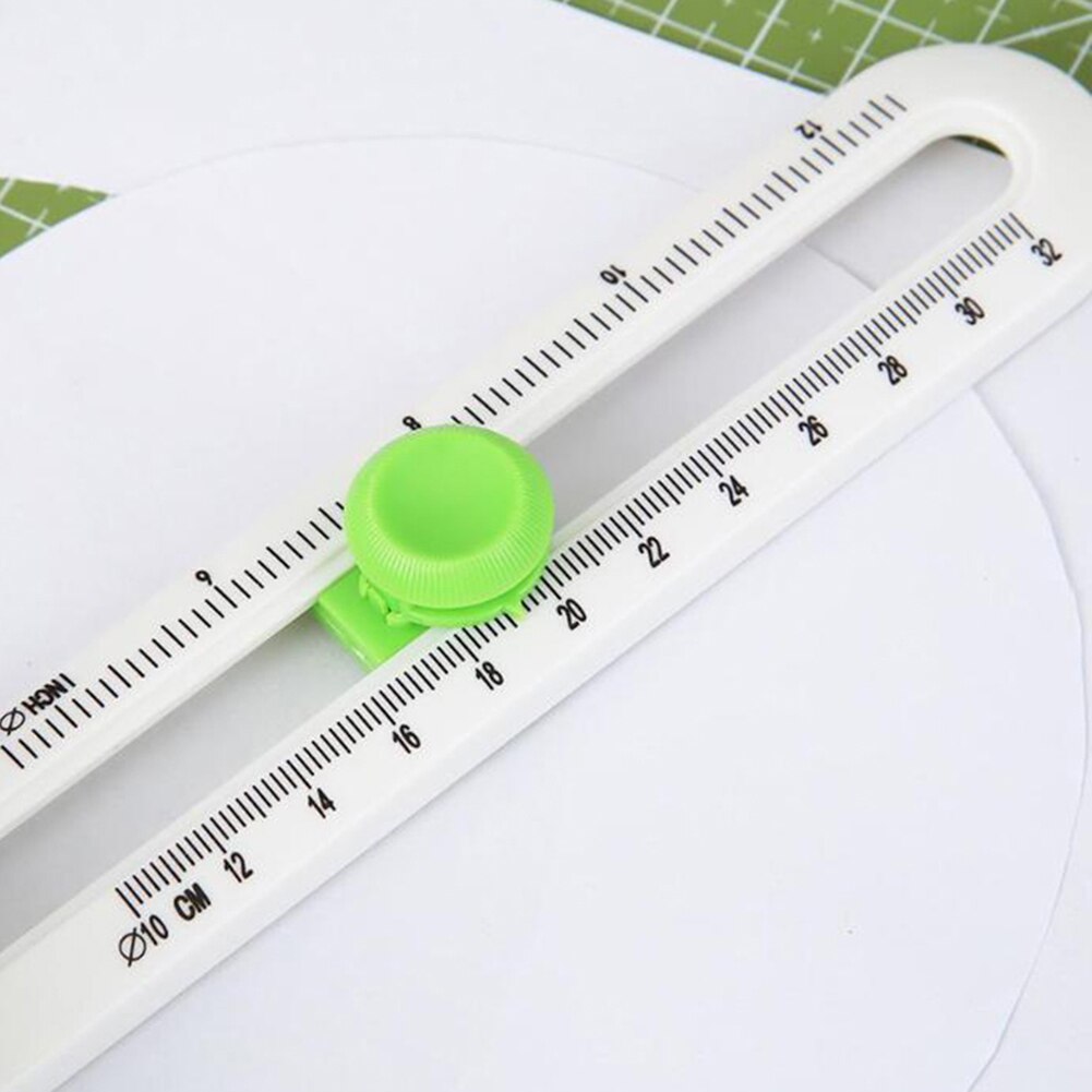 Bærbar rund sirkel skjærekniv linjal papir scrapbo... – Grandado