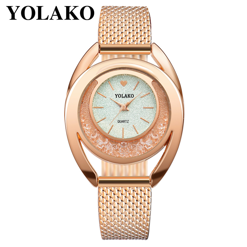 YOLAKO Women Watches Bracelet Quartz Clock Ladies ... – Vicedeal