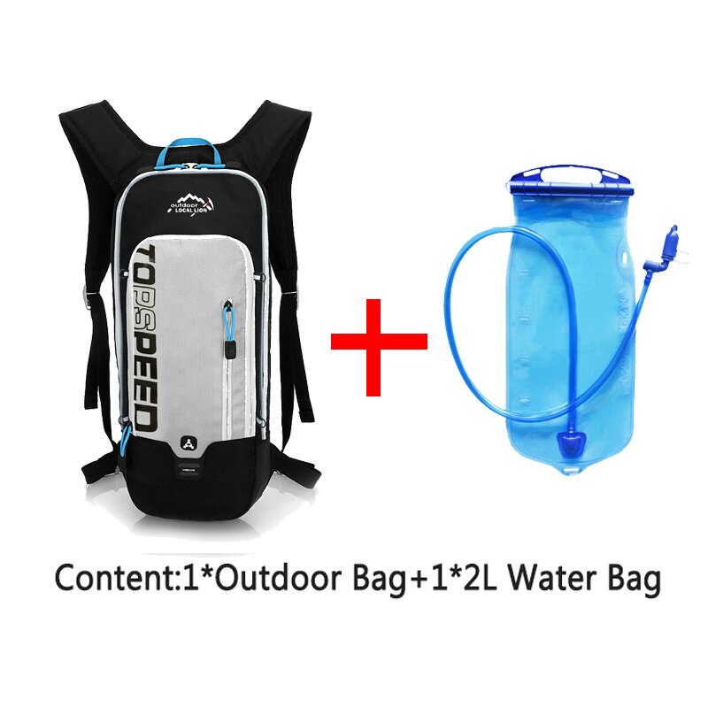6L Outdoor Running Cycling Backpack,2L Bladder Wat... – Vicedeal