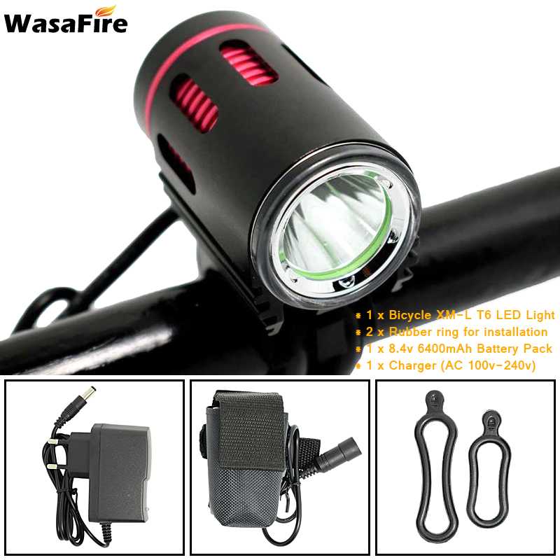 Waterproof 2000lm Bicycle Front Light XM-L2 LED Cy... – Vicedeal