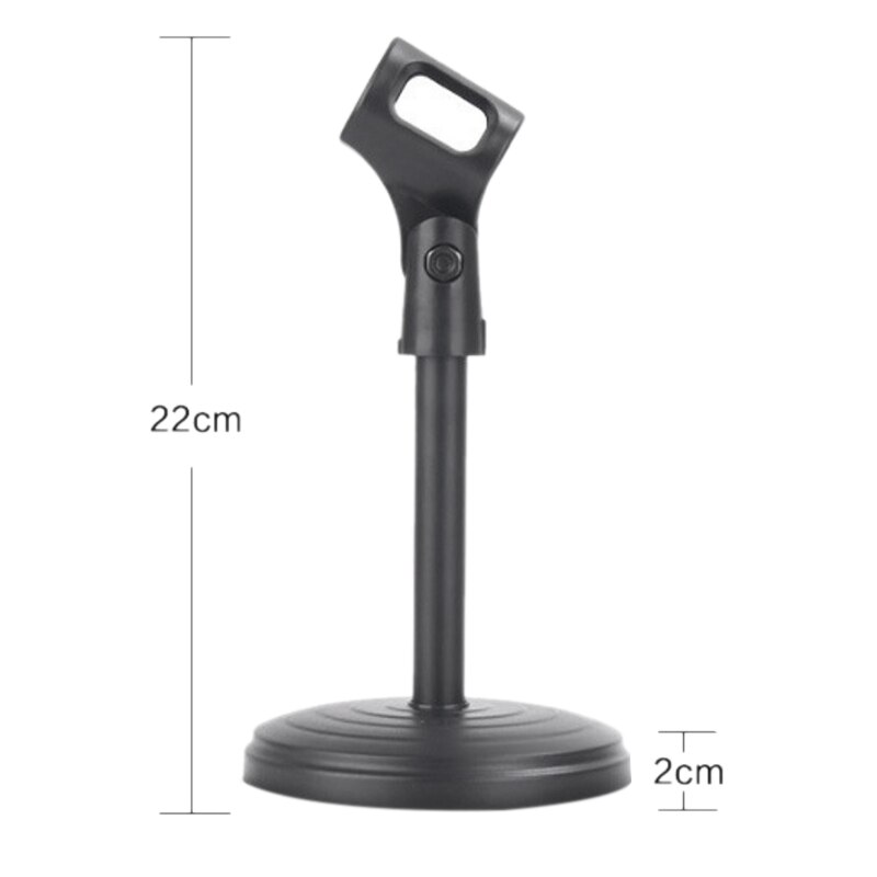 Desktop Microphone Stand Adjustable Disc Microphon... – Grandado