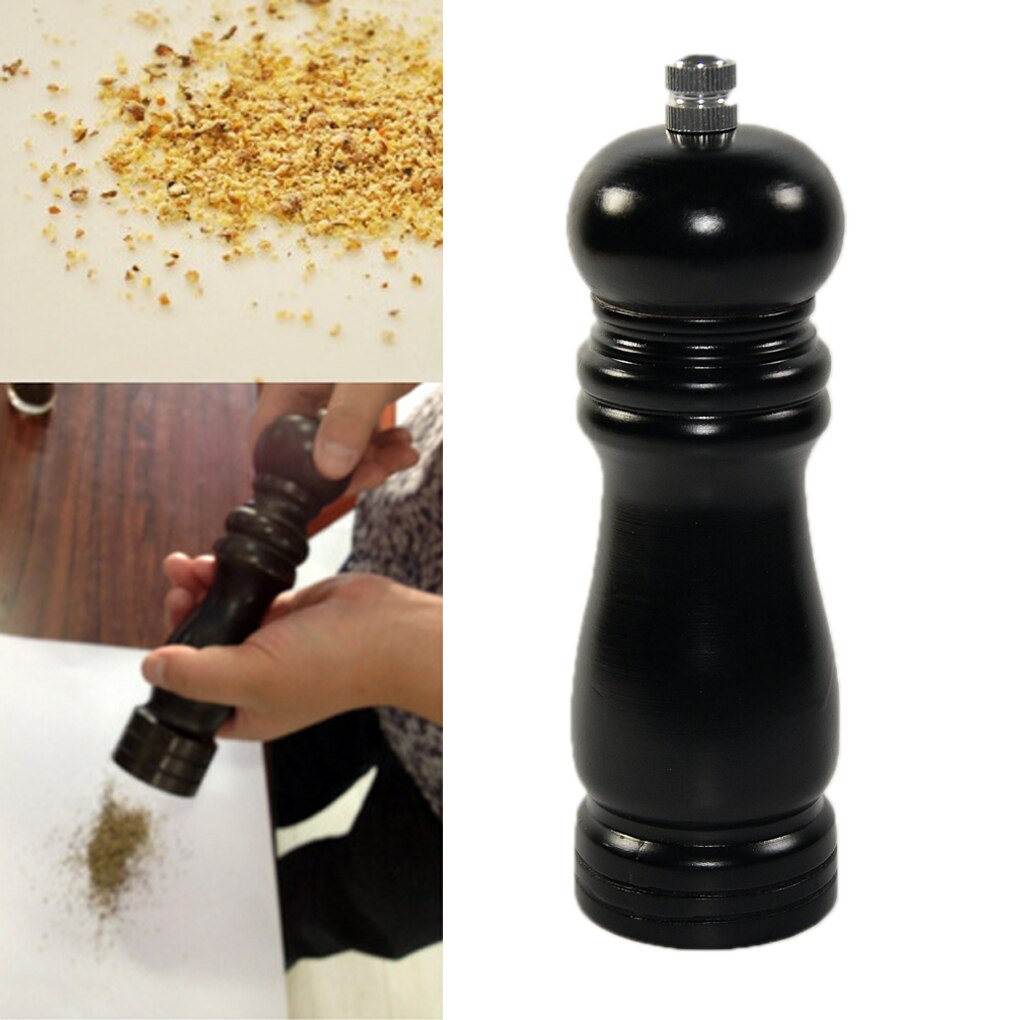 Mill Shaker Oak Wooden Peppers Grinder Manual Pepp... – Grandado