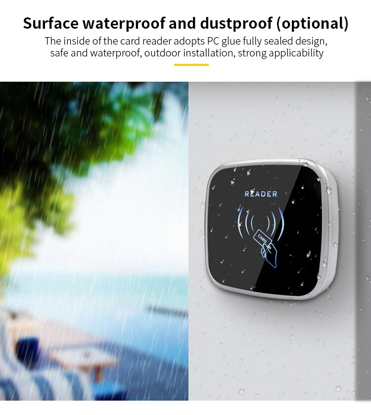 Waterproof Dual Frequency Card Reader Wiegand 26 3 Grandado
