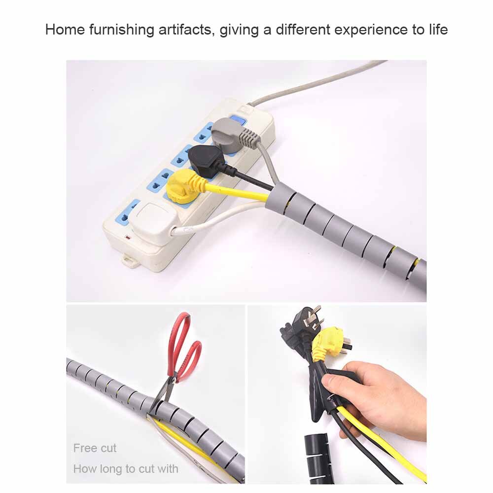 16Mm/22Mm Kabel Verbergen Wrap Tube 10Mm Organizer... – Grandado