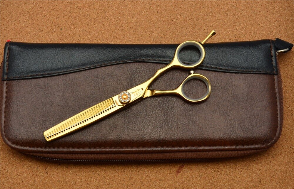 5.5 inch Jason TOP Kappersscharen 440C Diamante Ka... – Vicedeal