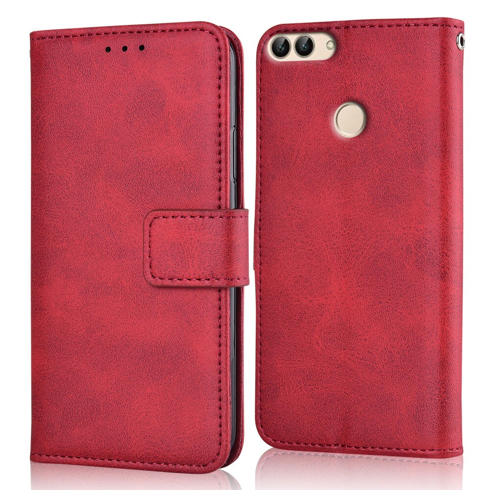 On P Smart Leather Wallet Case For Huawei P Smart ... – Grandado