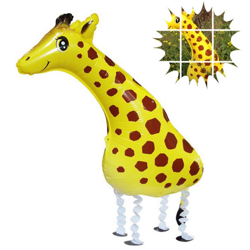 Giraffe balloon Walking pet animal balloons on wal... – Vicedeal