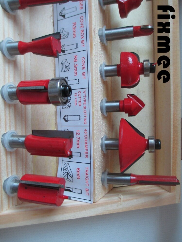 15PCS Wood Milling Cutter Shank router bits Set cn... – Grandado
