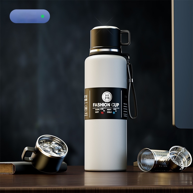 GIANXI Thermos Portable Stainless Steel Thermal Mu... – Grandado
