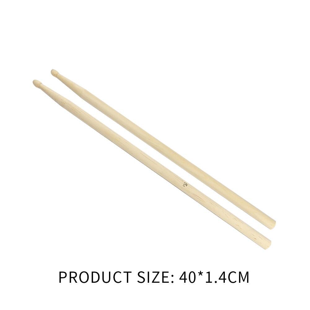Drum Sticks Multi-function Solid 2x 5A Maple Woode... – Vicedeal
