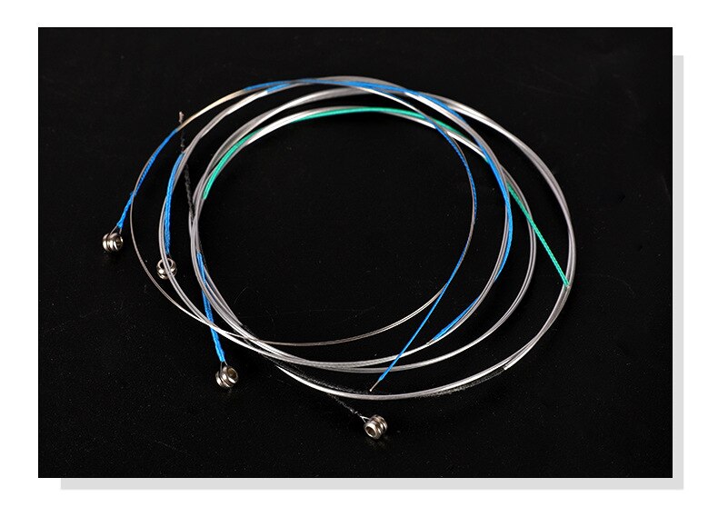 5 Sets Alice A703 Rvs Core Nickel Silver Wound 4/4... – Grandado