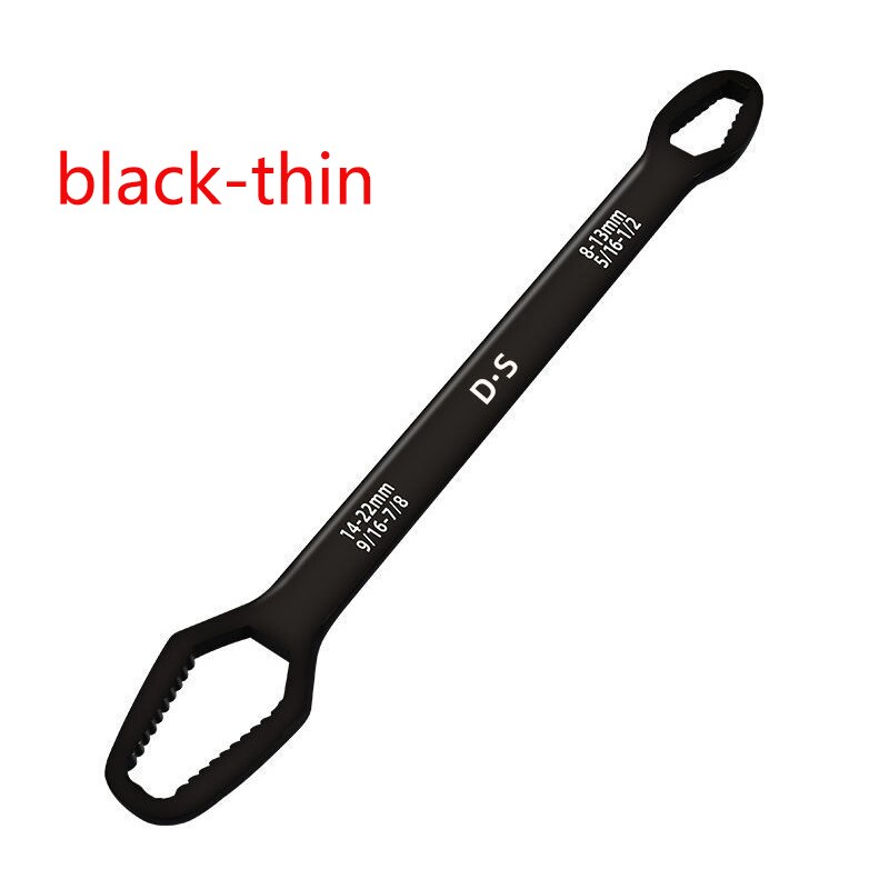 Double-Head Universal Spanner Ratchet Wrench Key S... – Vicedeal