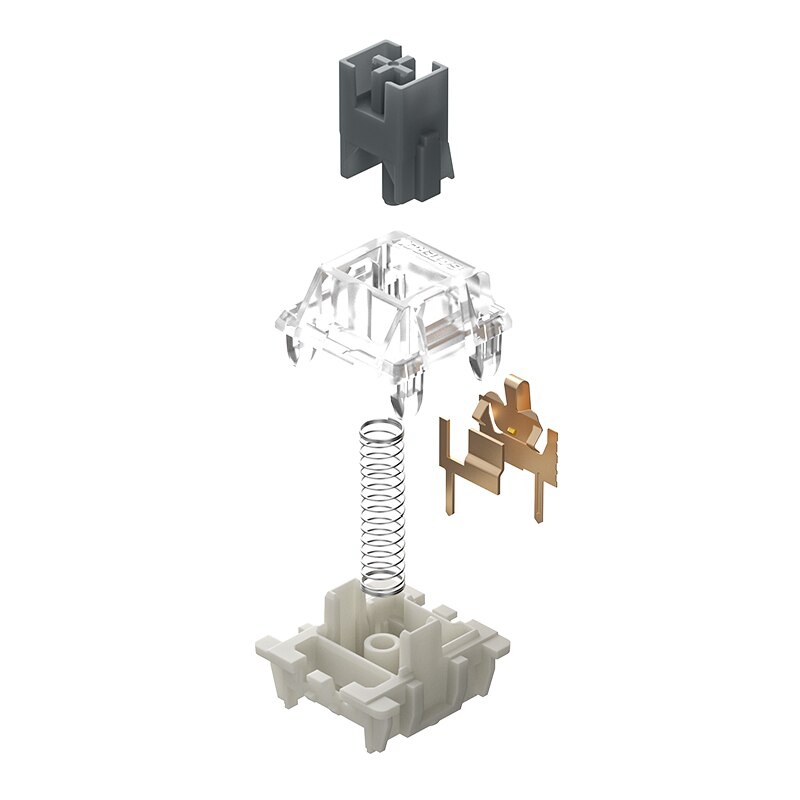 Gateron silver pro switch linear dust-proof single... – Grandado