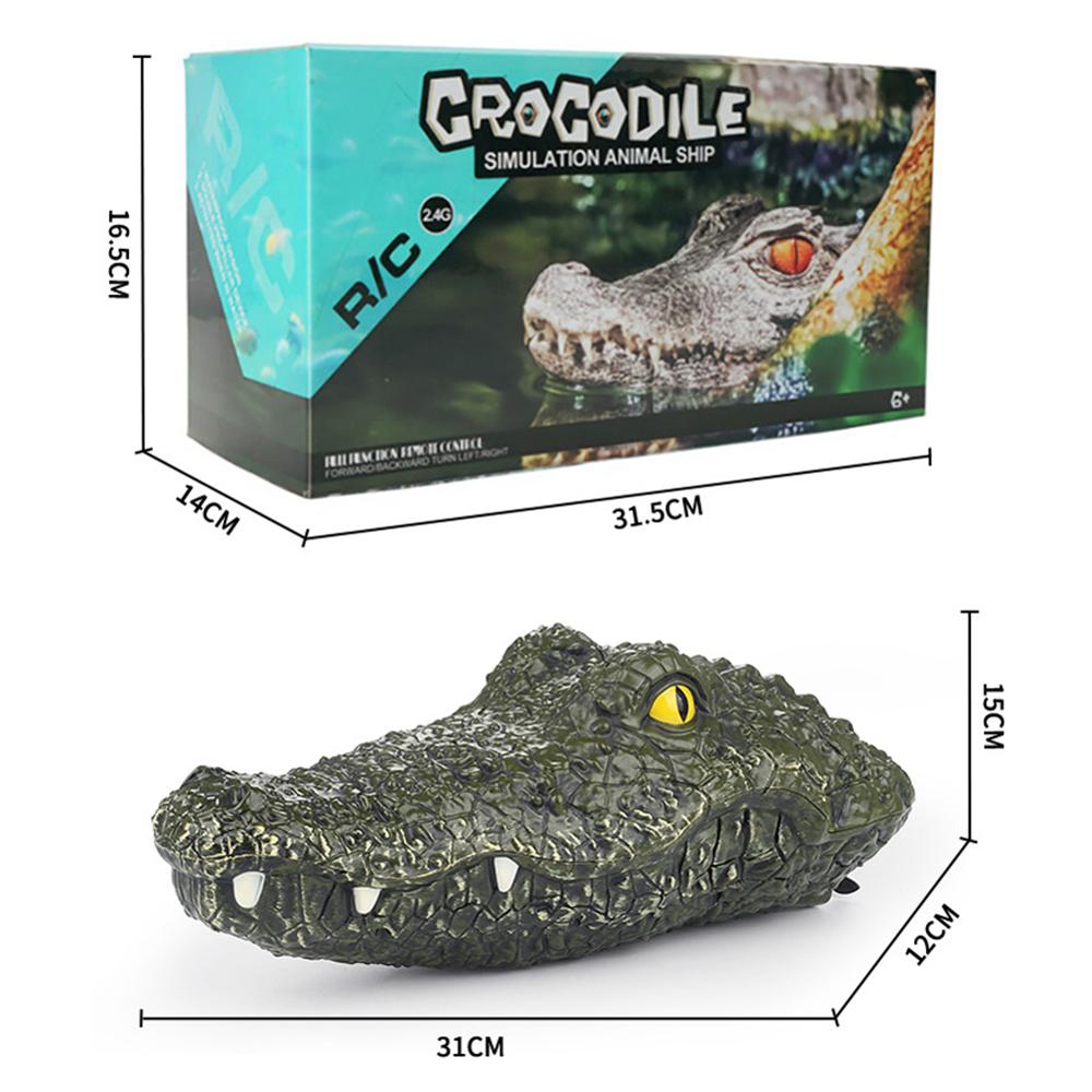 Flytec 2.4GHz RC Boat Toy Simulation Crocodile Hea... – Grandado