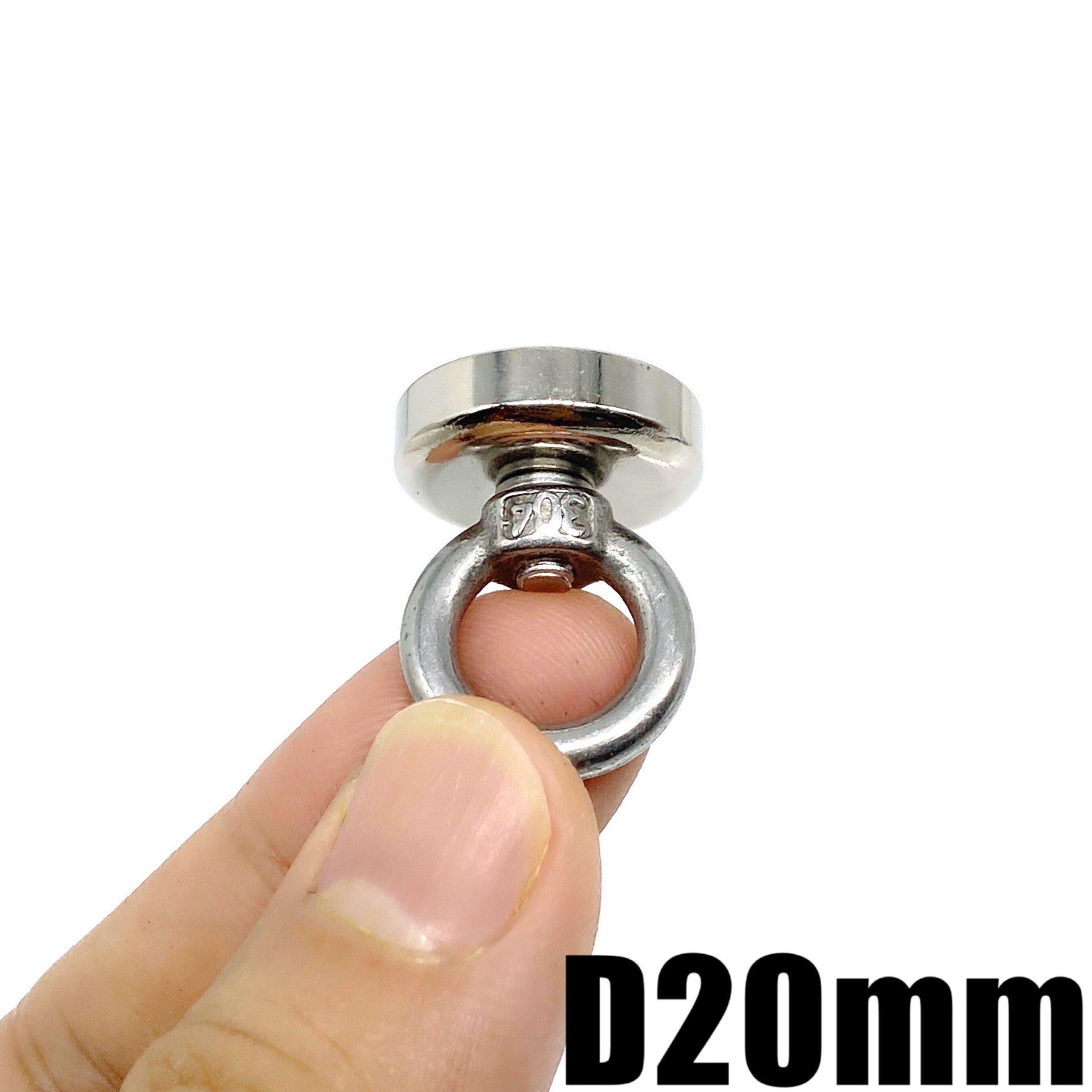 1Pcs D20-D60 Super Strong Neodymium Salvage Magnet... – Grandado