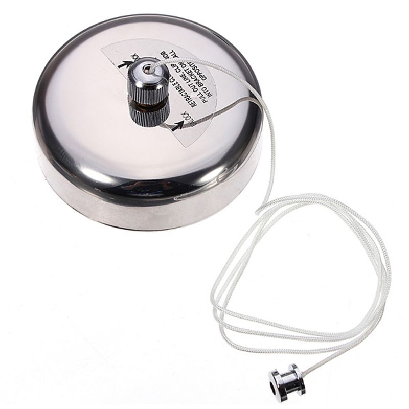 2.8m stainless steel clothesline rope Retractable ... – Grandado