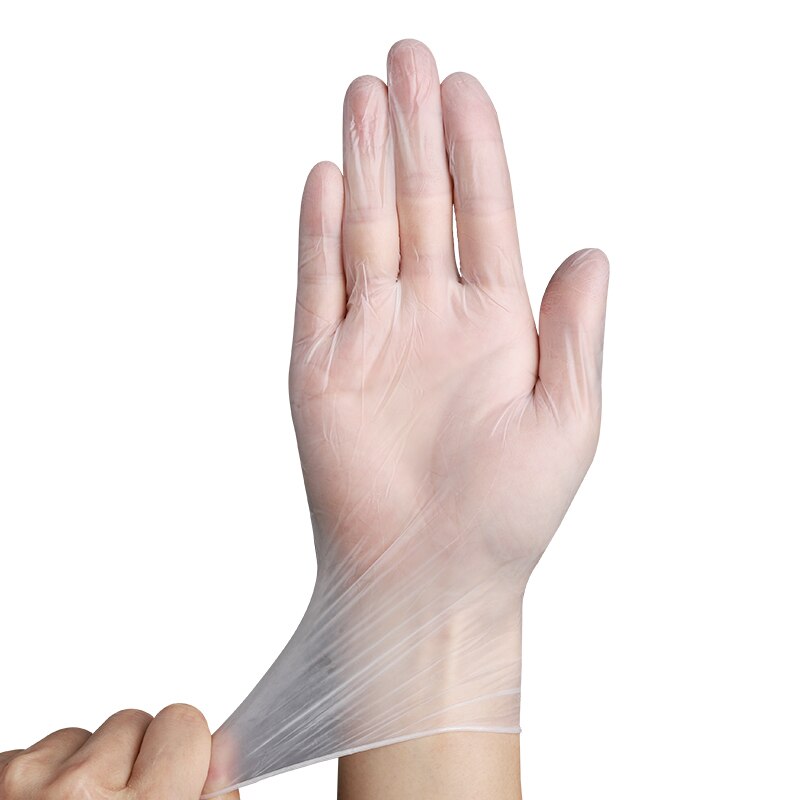 10/50/100pcs/bag Disposable PVC Vinyl Rubber Glove... – Grandado