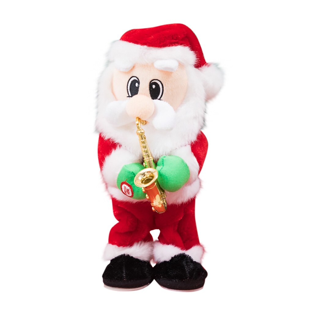 Santa Claus Blowing Saxophone Twisted Hip Music Do... – Vicedeal