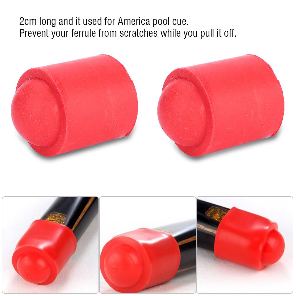 10pcs/lot Billiard Cue Rubber Protective Case Acce... – Grandado
