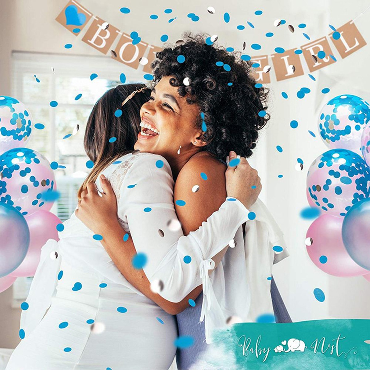 64pcs/set Gender Reveal Balloon Party Supplies Gen... – Grandado