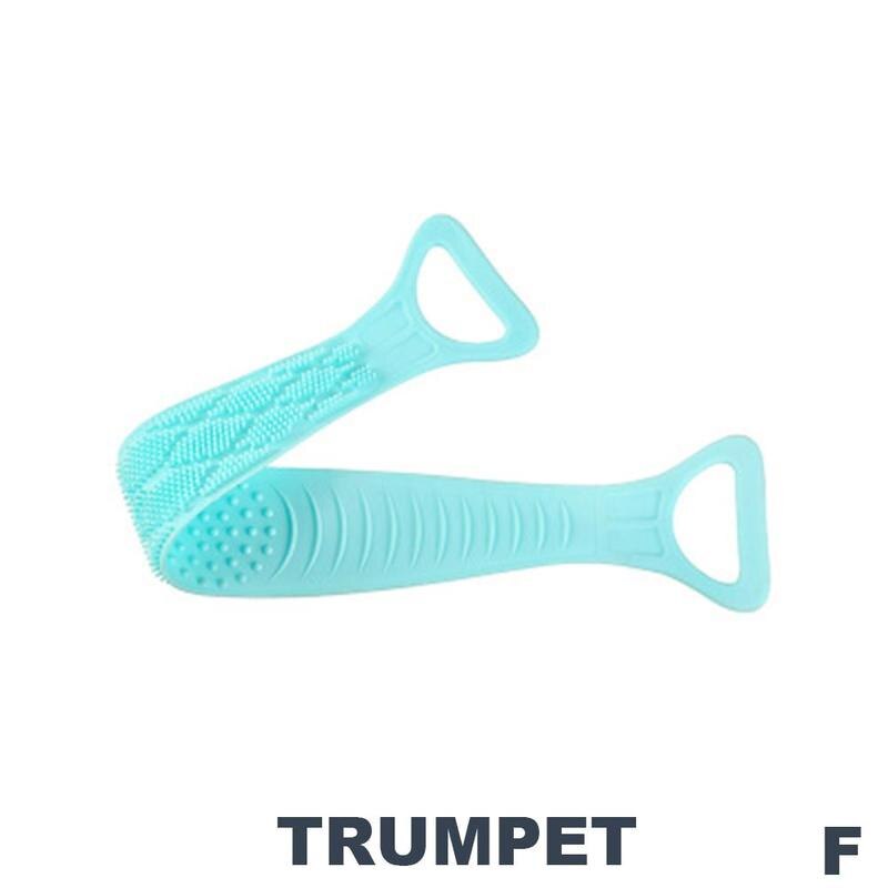 Silicone Bath Brush Towel Dual Side Body Shower Ru... – Grandado