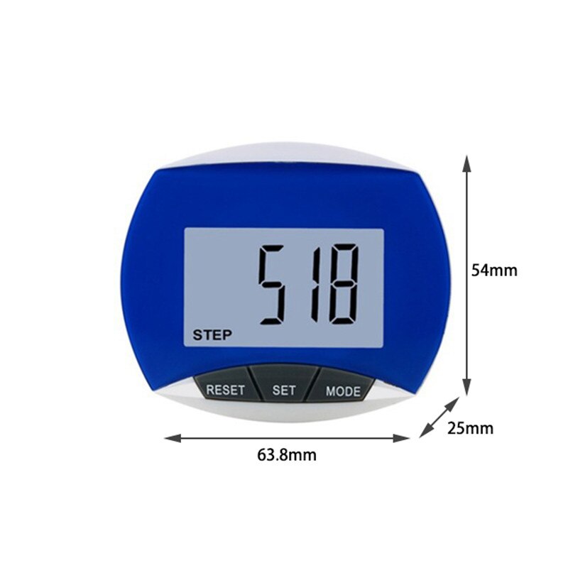 Walking Step Counter 3D Pedometer Waterproof Multi... – Vicedeal